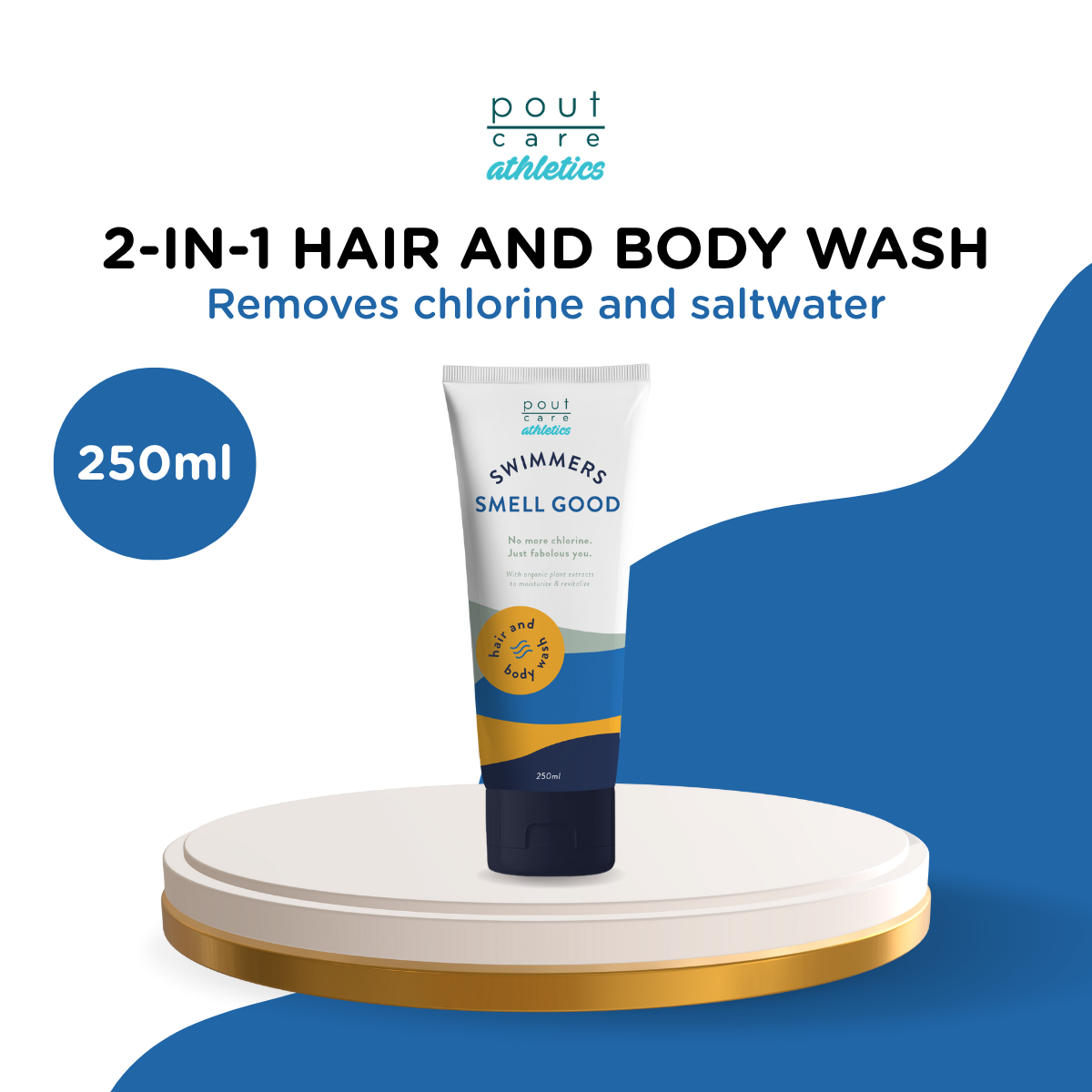 Swimmers Smell Good Hair & Body Wash 250ml